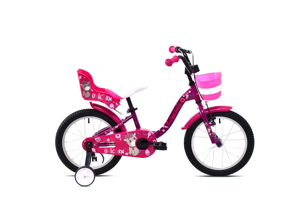BICIKL CAPRIOLO VIOLA 16"HT ljubičasto-pink