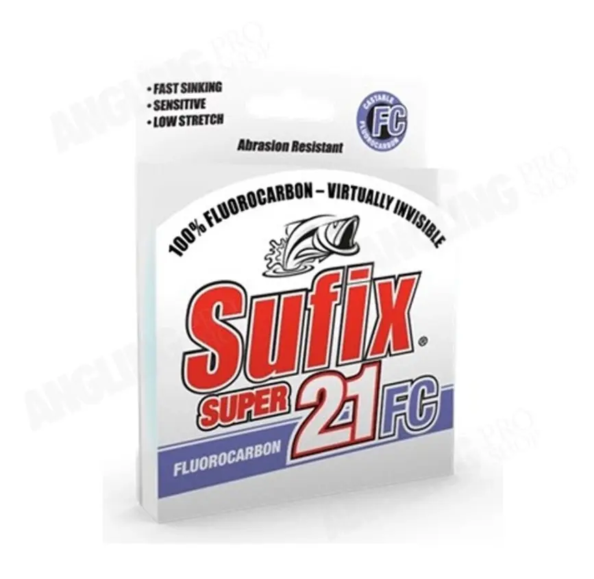 FLUOROCARBON SUFIX SUPER 21 FC 150m 0.20mm CLEAR
