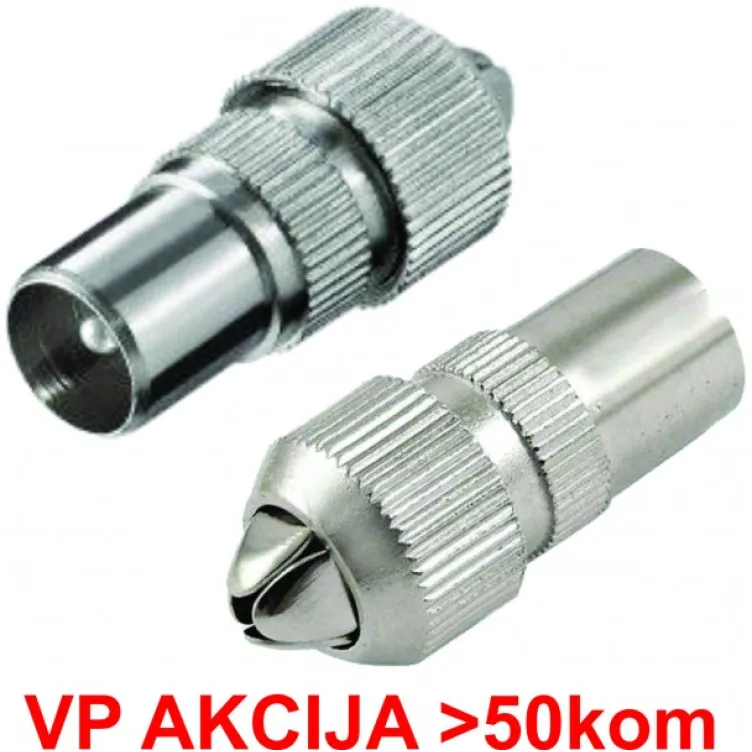 CON-RFMA ** IEC muski konektor, Zinc Alloy min.25kom (21)