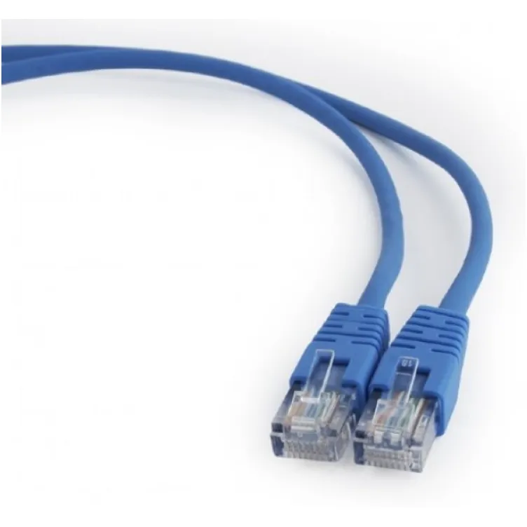 PP12-0.25M/B Gembird mrezni kabl, CAT5e UTP Patch cord 0,25m blue