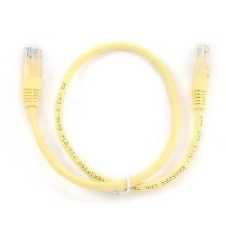 PP12-0.25M/Y Gembird Mrezni kabl, CAT5e UTP Patch cord 0.25m yellow