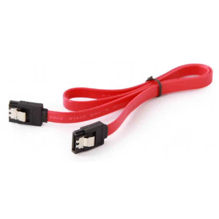 CC-SATAM-DATA-0.3M Gembird Metal clips, Serial ATA data kabl flat 0,3m A