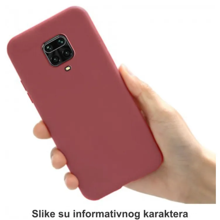 MCTK4-REA Realme 8 Pro 4g * Futrola UTC Ultra Tanki Color silicone Red (59)