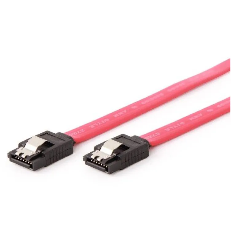 CC-SATAM-DATA Gembird Metal clips, Serial ATA data kabl flat 0.5m A