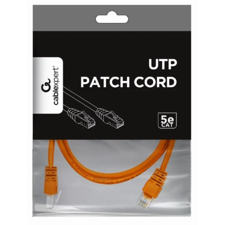PP12-2M/O Gembird Mrezni kabl, CAT5e UTP Patch cord 2m orange