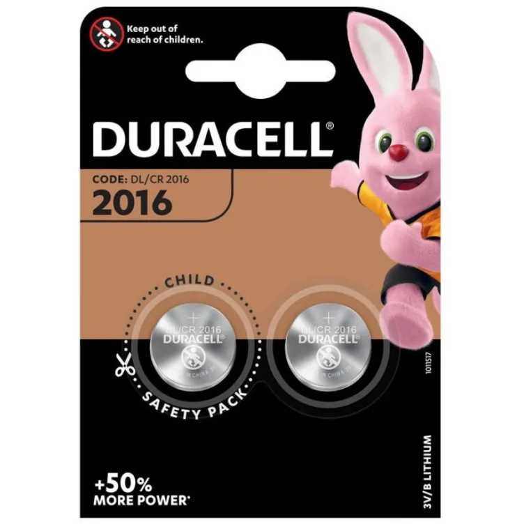 Duracell LM CR2016 LITHIUM 3V PAK2 CK baterije dugme