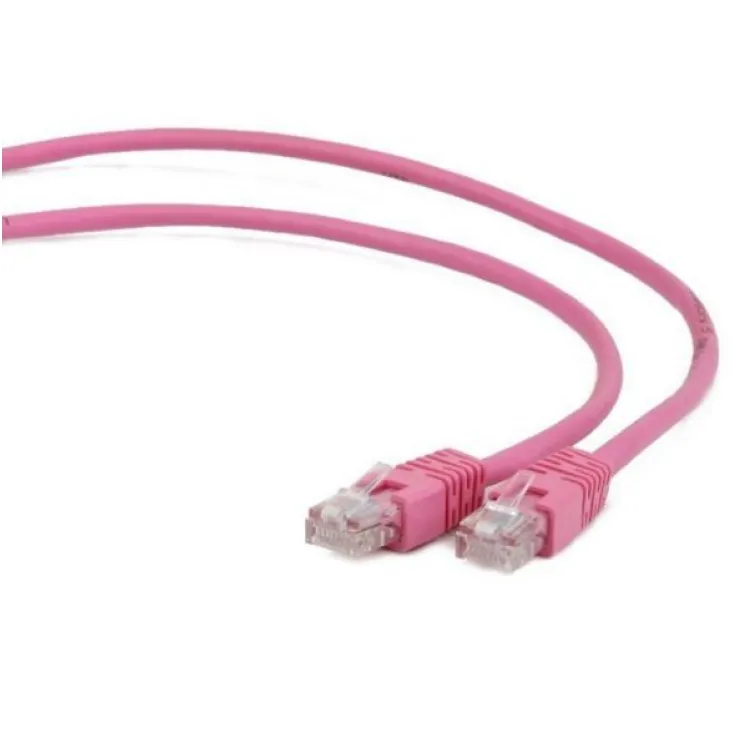 PP12-5M/RO Gembird Mrezni kabl, CAT5e UTP Patch cord 5m pink