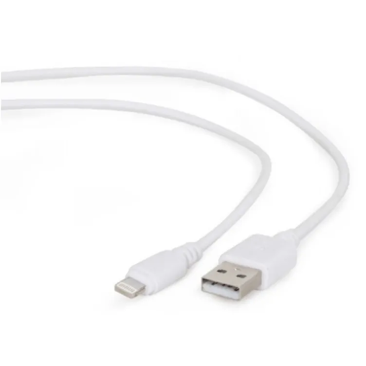 CC-USB2-AMLM-W-1M Gembird USB 2.0 A-plug to 8-pin usb Apple iphone cable 1M White