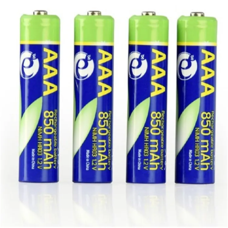EG-BA-AAA8R4-01 ENERGENIE 850mAh AAA, PAK4 CK, ready-to-use PUNJIVE NiM baterije (rechargeable)