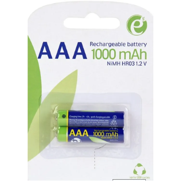 EG-BA-AAA10-01 ENERGENIE 1000mAh AAA, PAK2 CK, PUNJIVE NiM baterije (rechargeable)