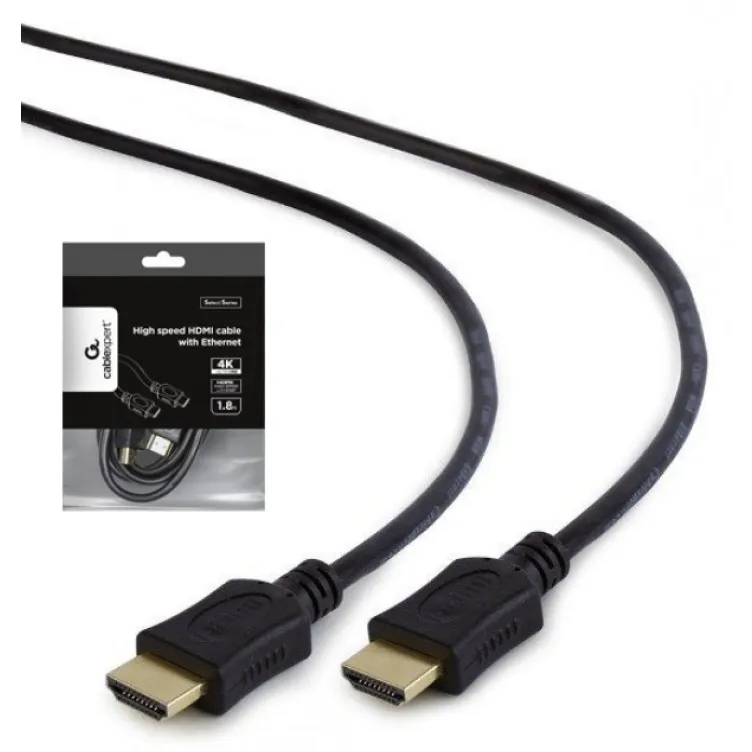 CC-HDMI4L-6 Gembird HDMI kabl v.2.0 ethernet support 3D/4K TV 1.8m (alt. CC-HDMIL-1.8M)