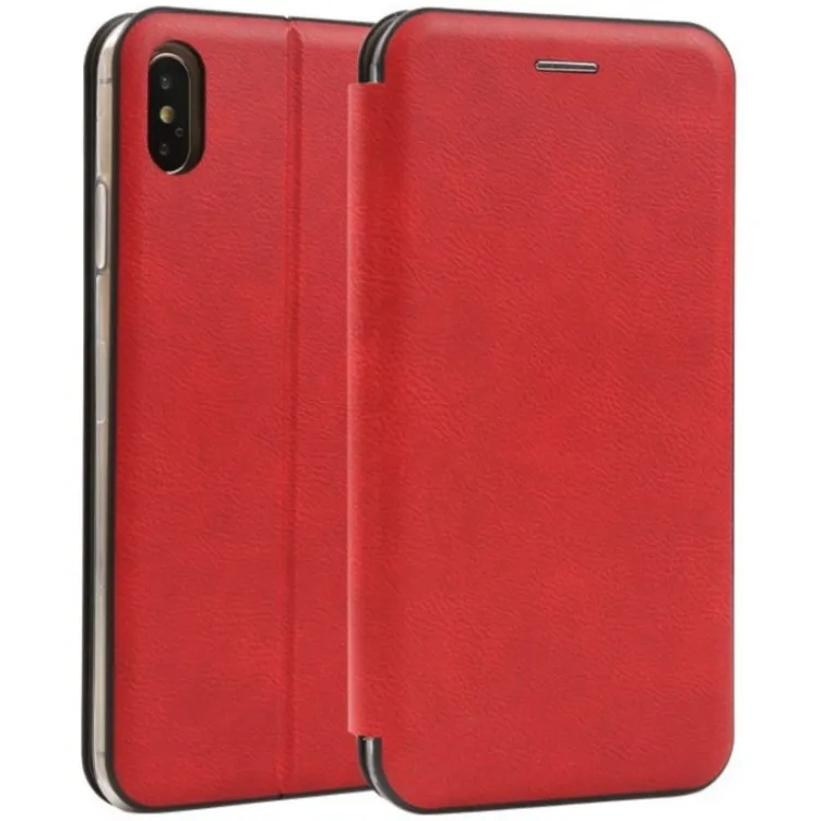 MCLF11-IPHONE 11 * Futrola Leather FLIP Red (149)