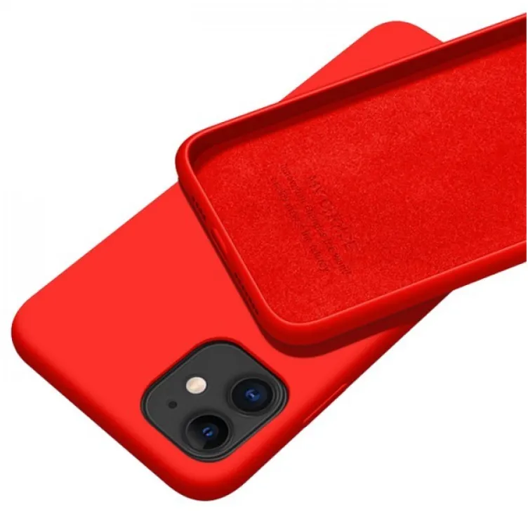 MCTK5-IPHONE X/XS * Futrola Soft Silicone Red (179.)