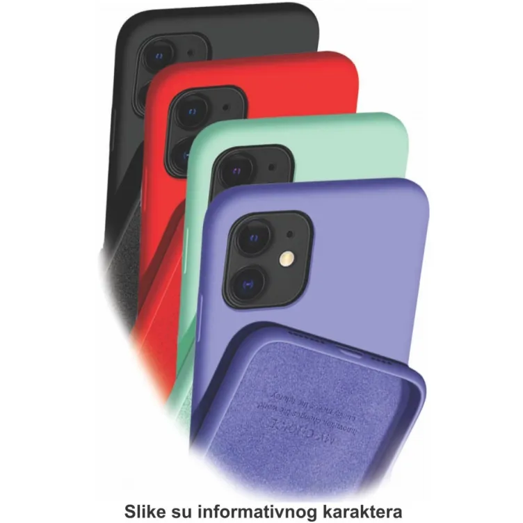 MCTK5-IPHONE 12 Pro Max * Futrola Soft Silicone Dark Blue (179)