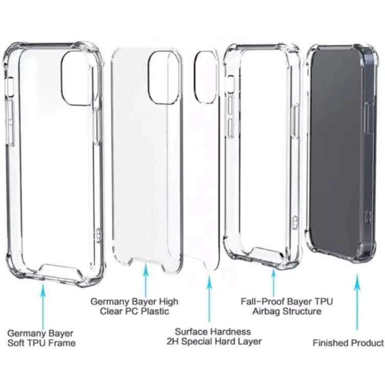 MCTT3-IPH 12 * Futrola hardcase silicone providna (189)