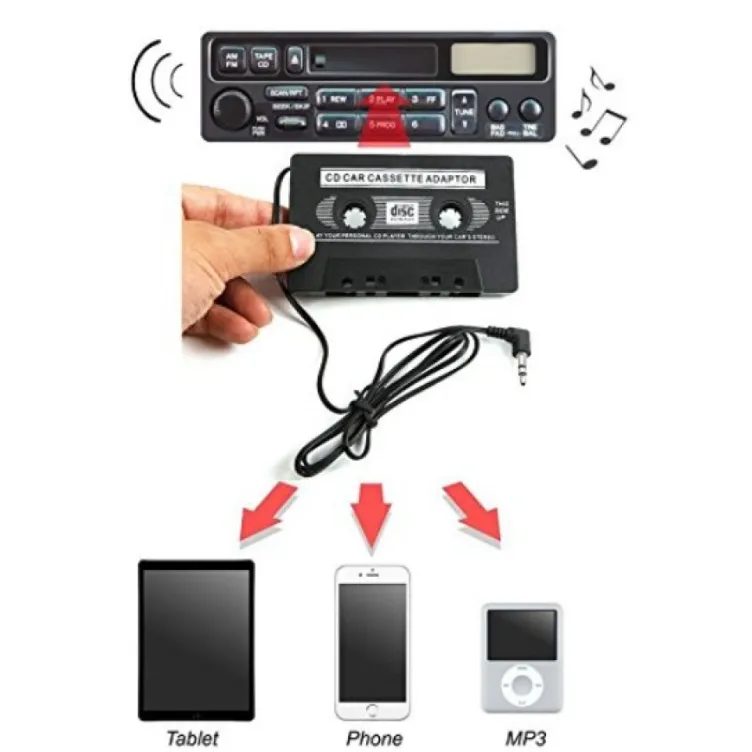 Aux adapter kaseta za auto CAS-080