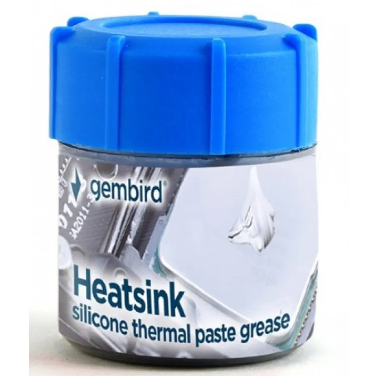 TG-G15-02 Gembird Termalna pasta 15gr za CPU/VGA SILVER, Therm.conductivity >4.63W/m-k