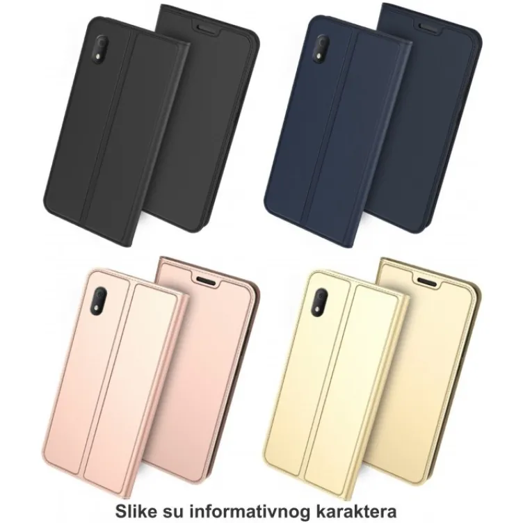 MCLF12-IPHONE 13 * Futrola Leather Luxury FLIP Black (279)