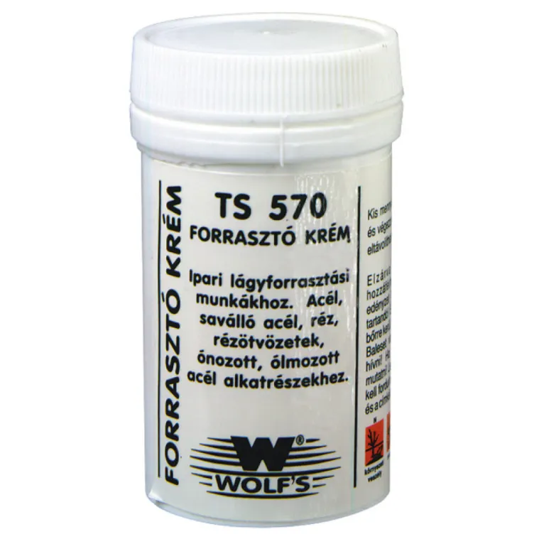 Pasta za lemljenje TS570/40 40ml Wolf