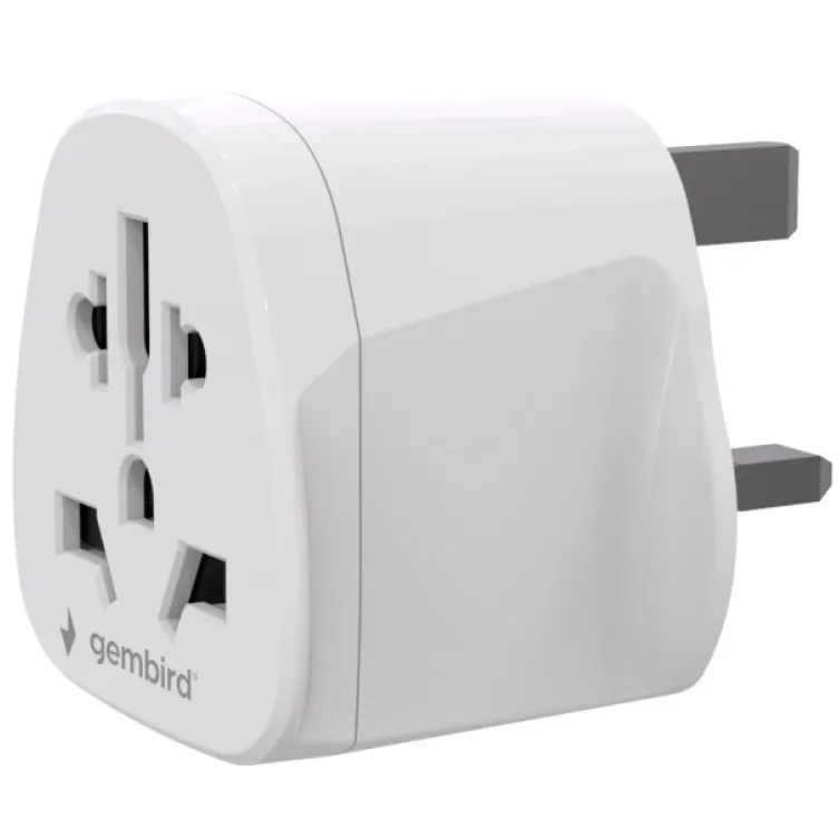 Travel adapter A-AC-UKMINTF Gembird UK suko 10A