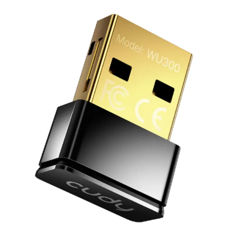 Cudy WU300, AX300 Wi-Fi 6 Nano USB adapter, 2.4 GHz, 286 Mbps