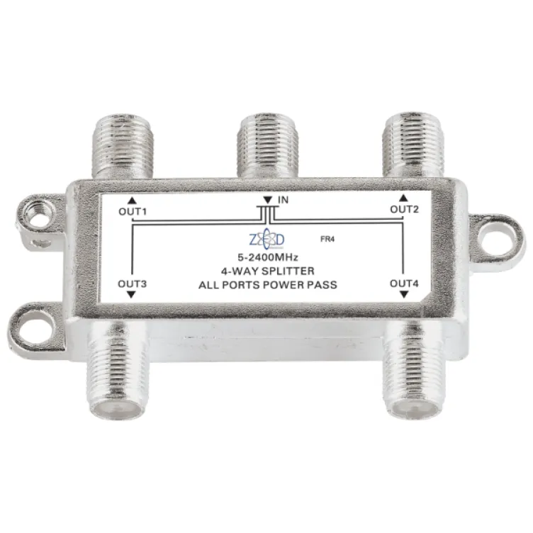 Antenski razdelnik FR4 1 ulaz - 4 izlaza, 5-2400MHz