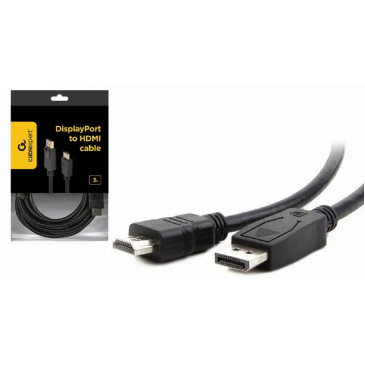 CC-DP-HDMI-3M Gembird DisplayPort na HDMI digital interface kabl 3m