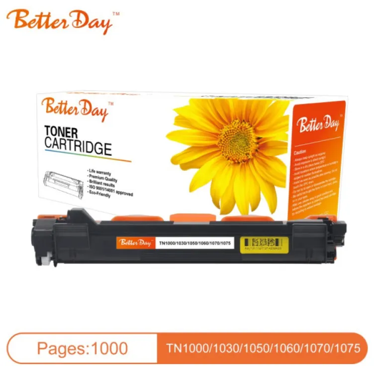 Toner BetterDay TN-1030 / 1000 / 1050 / 1060 / 1070 / 1075 zam. kaseta za Brother 1k (bez cipa)