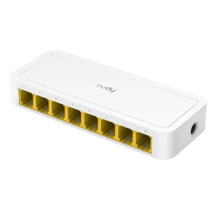 Cudy FS108D LAN 8-Port 10/100 Switch auto-negotiation RJ45 ports