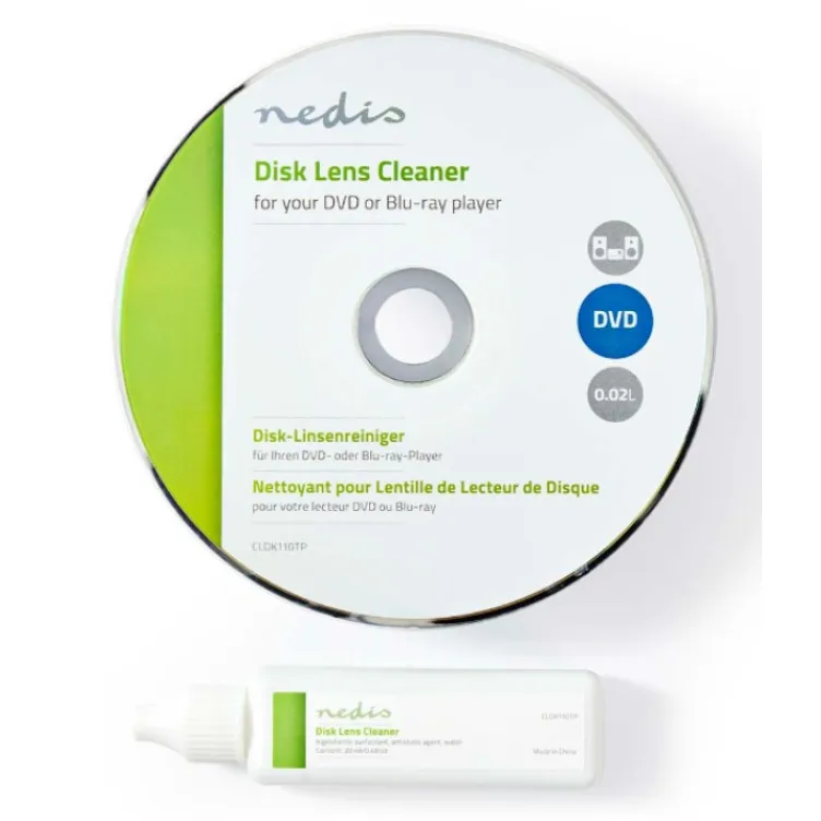 CLDK110TP Disk za ciscenje BluRay Player i DVD plejera 20ml
