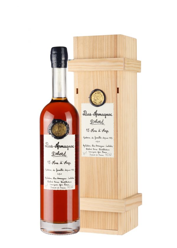 Delord Bas Armagnac 15 Ans Gift