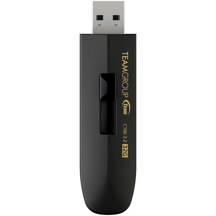 TeamGroup 32GB C186 USB Flash memorija 3.2 BLACK TC186332GB01