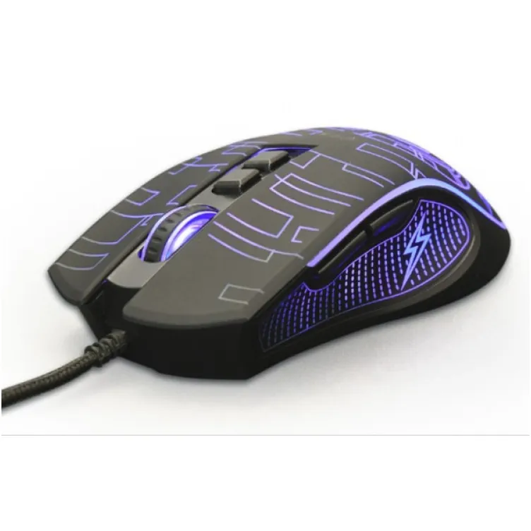 MUSG-RGB-01 Gembird USB LED gaming mis, 1200-3600DPI 7-button 124mm