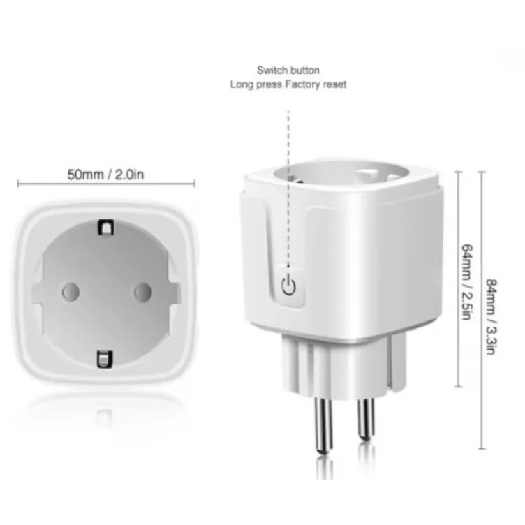 SMART-MON16A GMB Power Energy merac potrosnje struje gateway SmartLife, Tuya wifi smart 16A