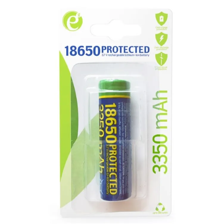 EG-BA-18650/3350 ENERGENIE Lithium-ion 18650 battery, protected, 3350 mAh