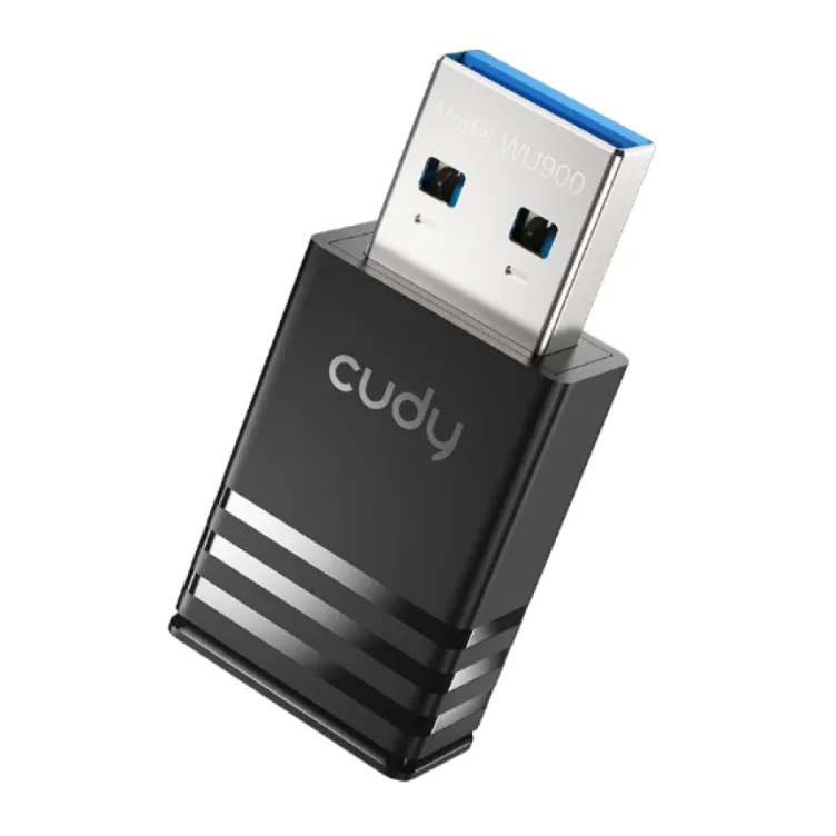 Cudy WU900, AX900 Dual-Band Wi-Fi 6 USB Adapter, 2.4 GHz,286 Mbps