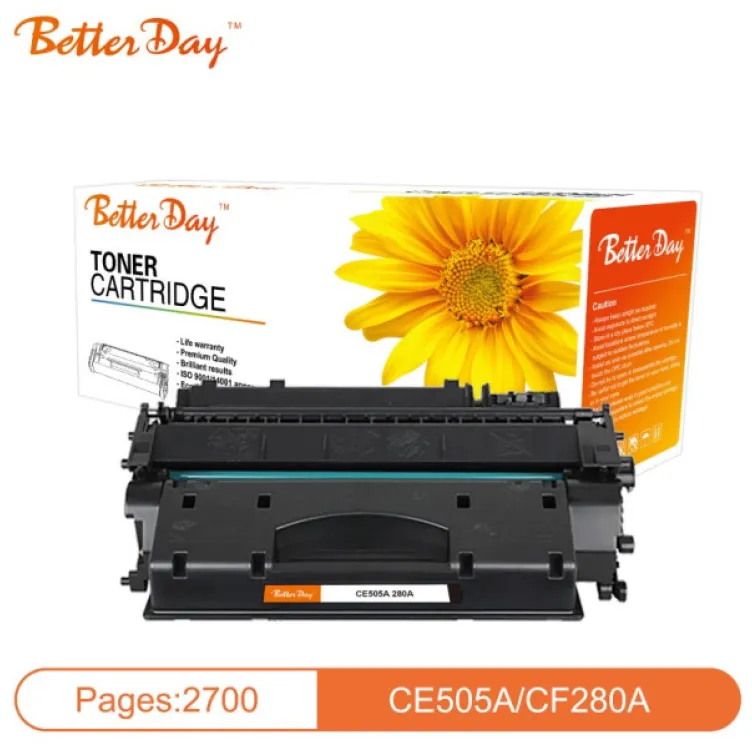 Toner BetterDay CE505A/CF280A/lbp251/lbp6300/crg719 zam. kaseta za HP 2.7k