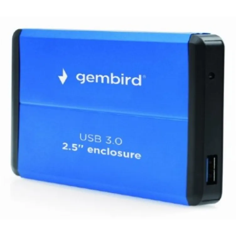 EE2-U3S-2-B Gembird USB 3.0 Externo kuciste za 2.5 SATA hard diskove plavi FO