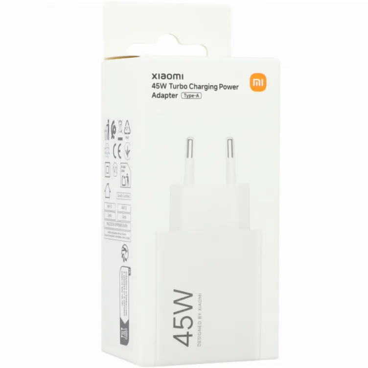 Xiaomi 45W Turbo Charging Power Adapter (Type-A) USB-A EU punjac