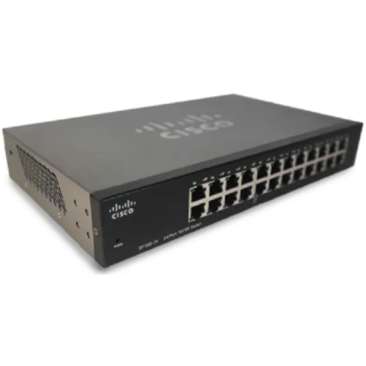 Cisco SF100-24 24-PORT 10/100 SWITCH REFABRIKOVANO