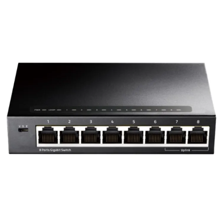 Cudy GS108 metalni 8-Port Gbit desktop Switch, 8x RJ45 10/100/1000
