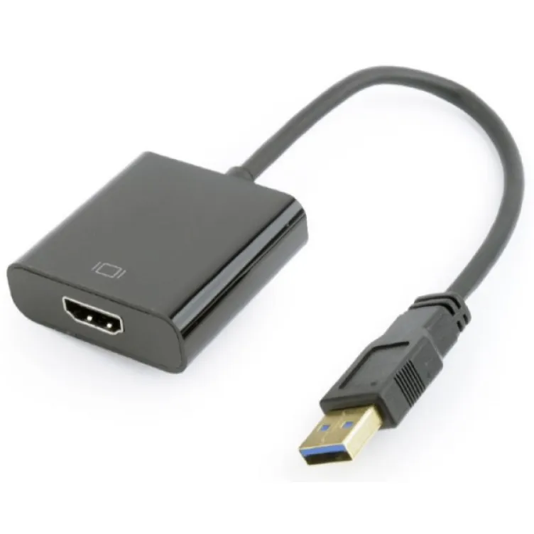 A-USB3-HDMI-02 Gembird USB 3.0 to HDMI display adapter, black