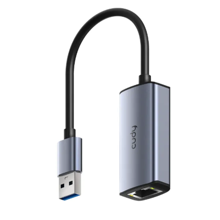 Cudy UE25A, USB-A adapter za Ethernet od 2.5 Gbps , 10/100/1000/2500 Mbps