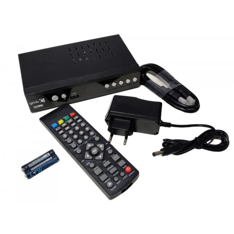 GMB-TDT-033 ** DVB-T2/C SET TOP BOX USB/HDMI/Scart/RF-out, PVR, Full HD,H264, hdmi-kabl (1180)