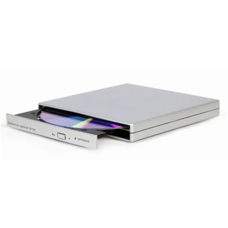 DVD-USB-021-SV Gembird eksterni USB CD/DVD drive Citac-rezac USB, silver