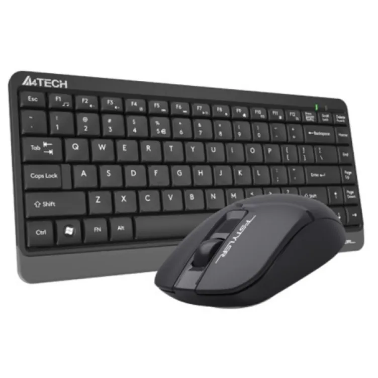 A4-FG1112 A4Tech Fstyler Bezicna tastatura YU-LAYOUT + bezicni mis USB,Black