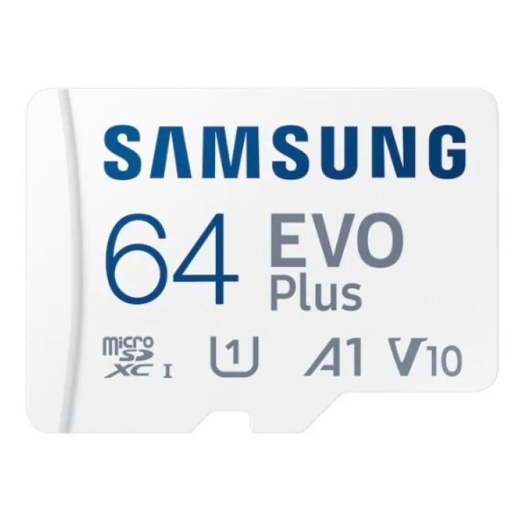 SAMSUNG Memorijska kartica EVO PLUS MicroSD Card 64GB + Adapter MB-MC64SA