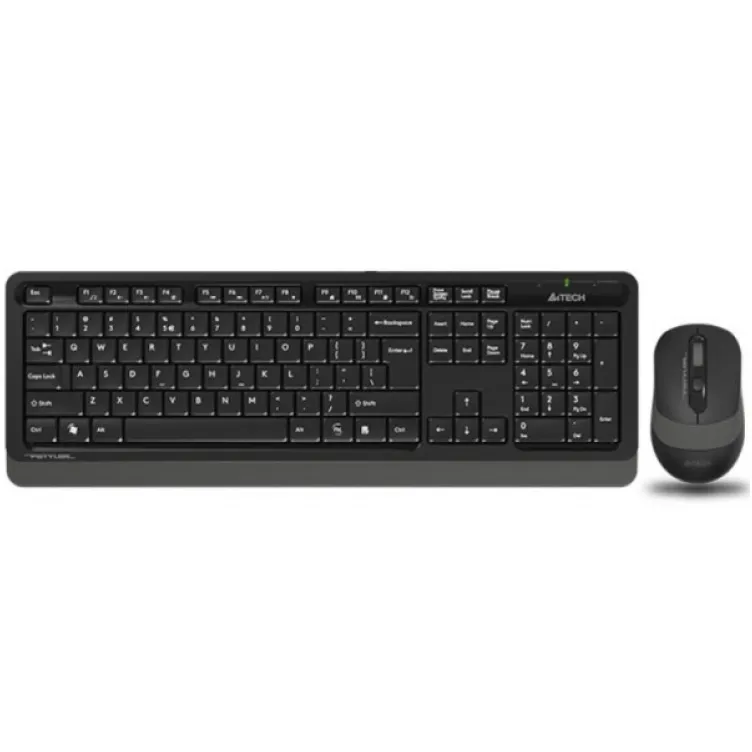 A4-FG1010 A4Tech Fstyler Bezicna tastatura YU-LAYOUT + bezicni mis USB, Grey