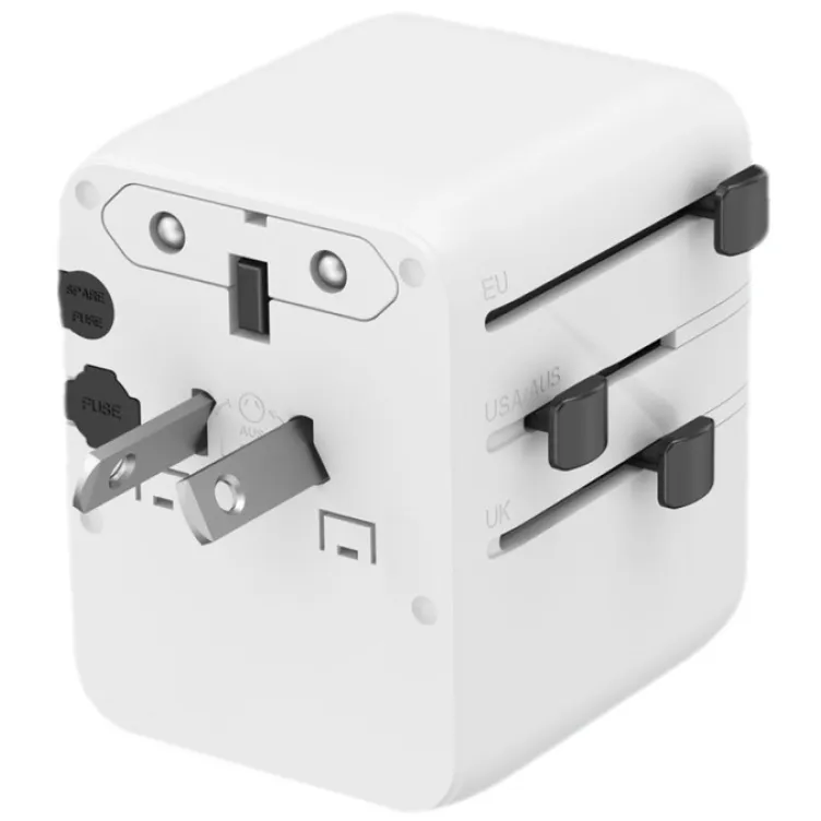Travel adapter TPA-1A2C20-01-W Gembird Univerzalni 20W