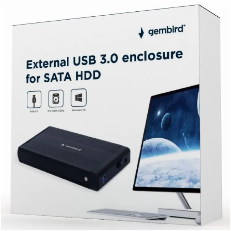 EE3-U3S-3 Gembird USB 3.0 Externo kuciste za 3.5 SATA hard diskove